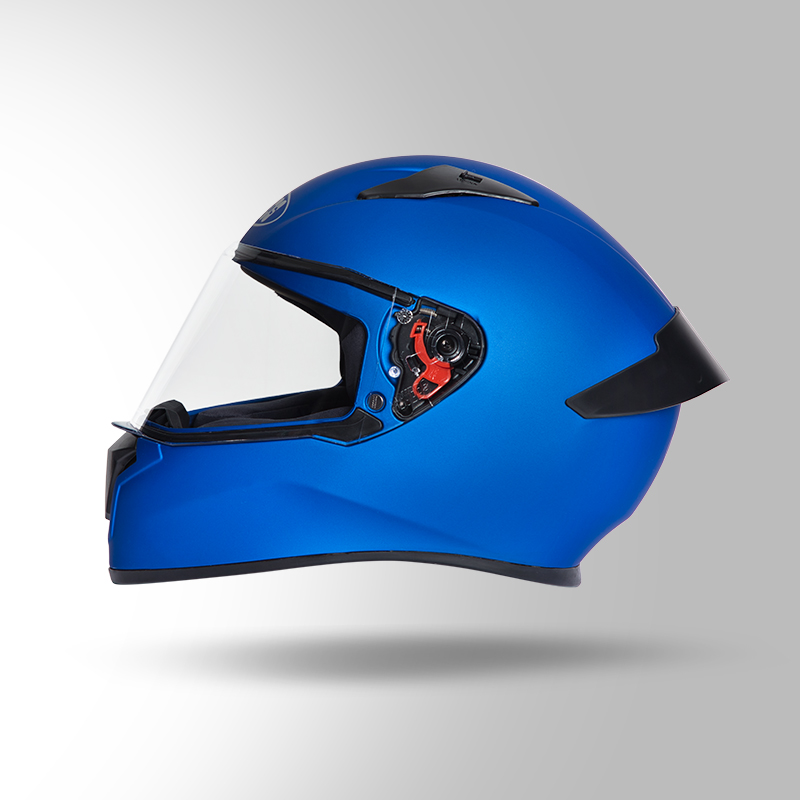 STUDDS Thunder Matt Blue Full Face Helmet - Buy Online | STUDDS Online ...