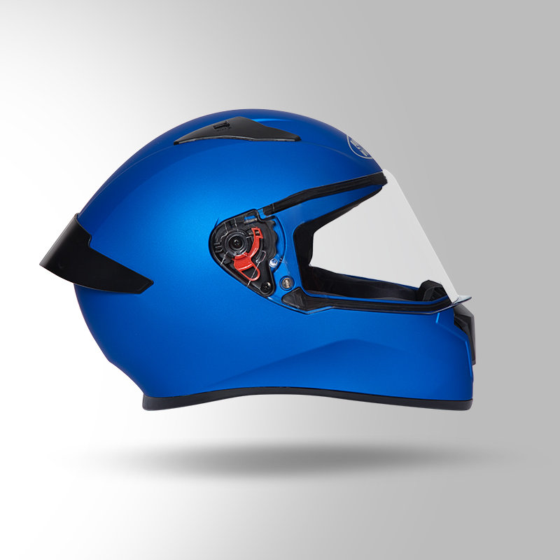STUDDS Thunder Matt Blue Full Face Helmet - Buy Online | STUDDS Online ...
